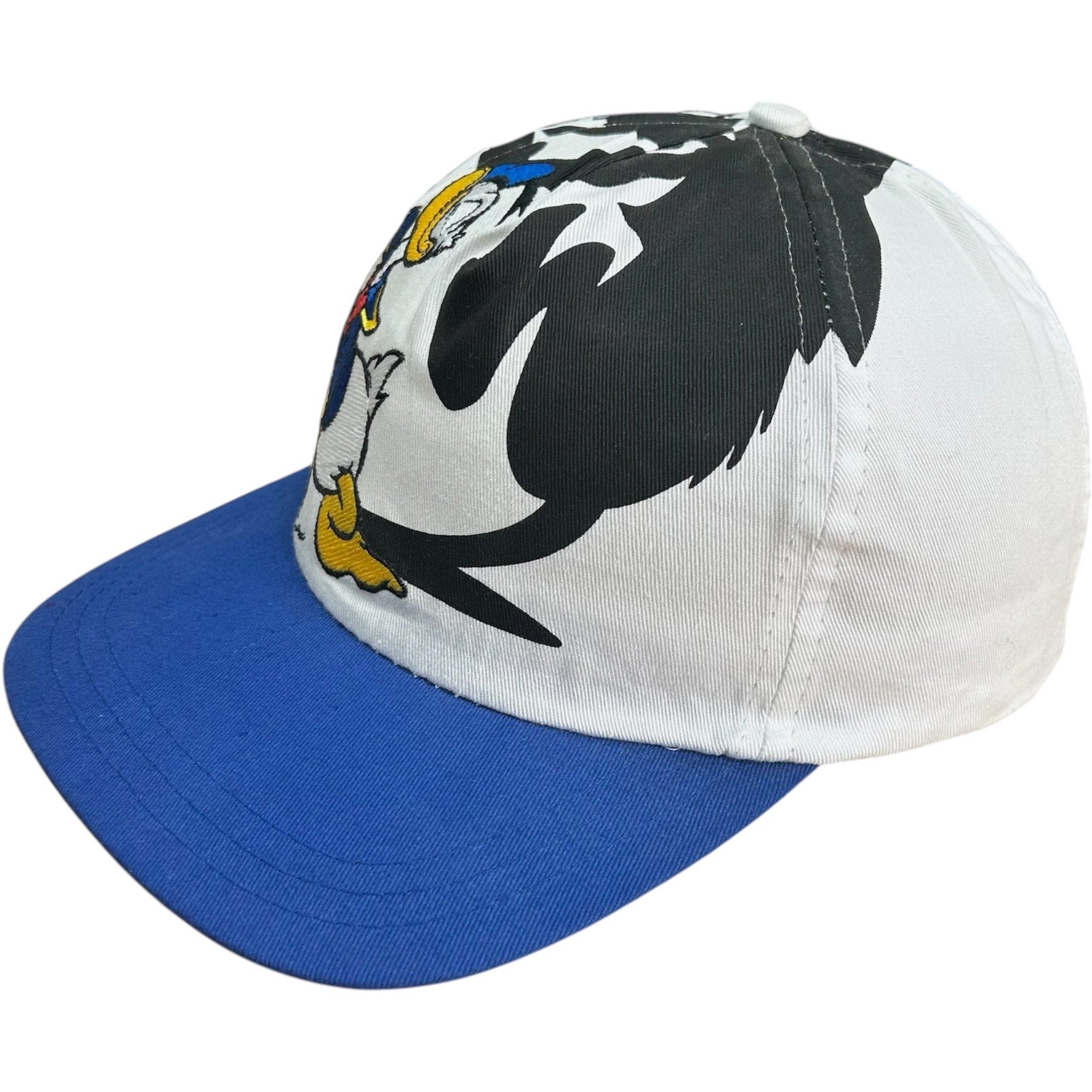 Vintage Disney Donald Duck Shadow Embroidered Snapback Hat
