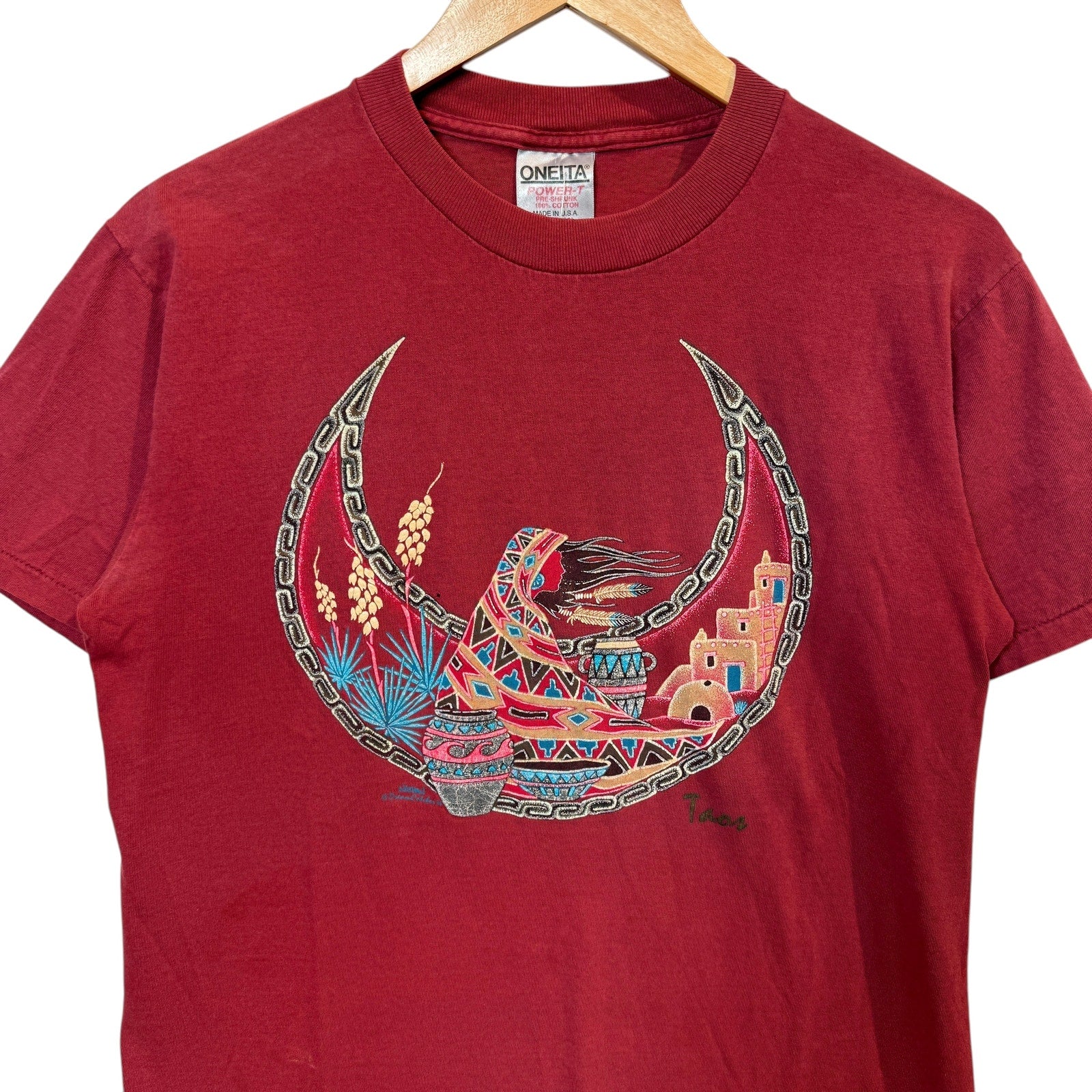 Vintage Nathan Dream Catcher Native American 90s Tee