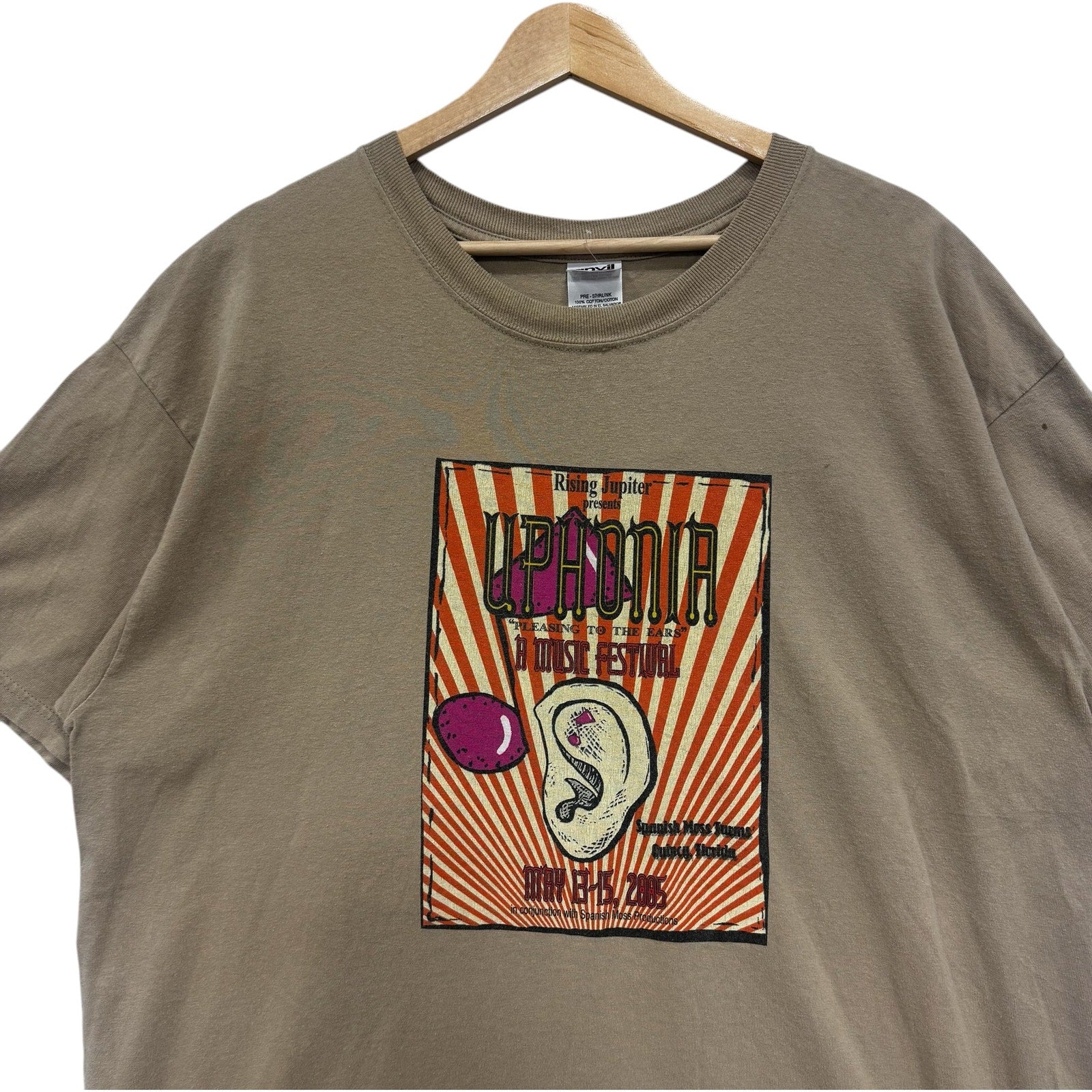 Vintage Uphonia 2005 Music Festival Tee