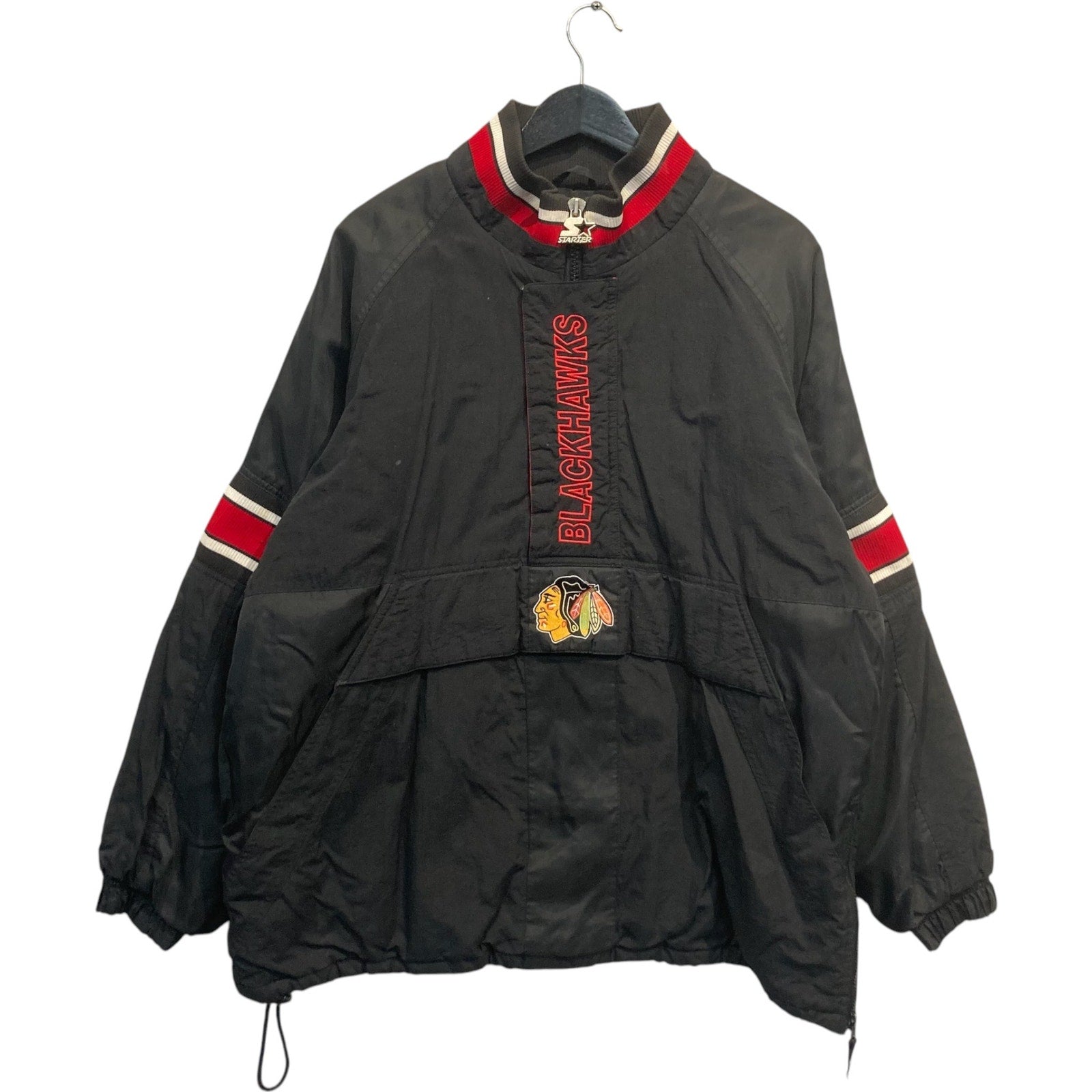 Vintage Starter Chicago Blackhawks NHL Anorak Jacket