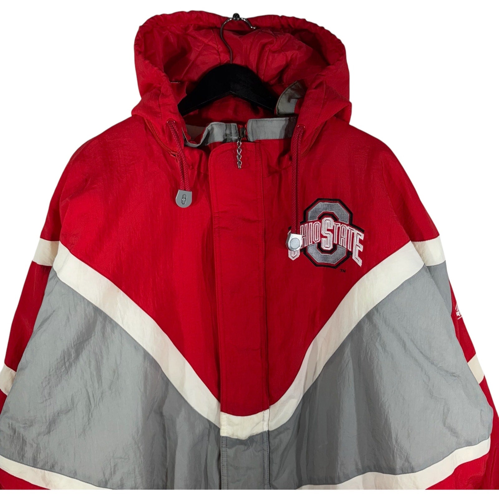 Vintage Apex One Ohio State University Buckeyes Puffer Jacket 90s