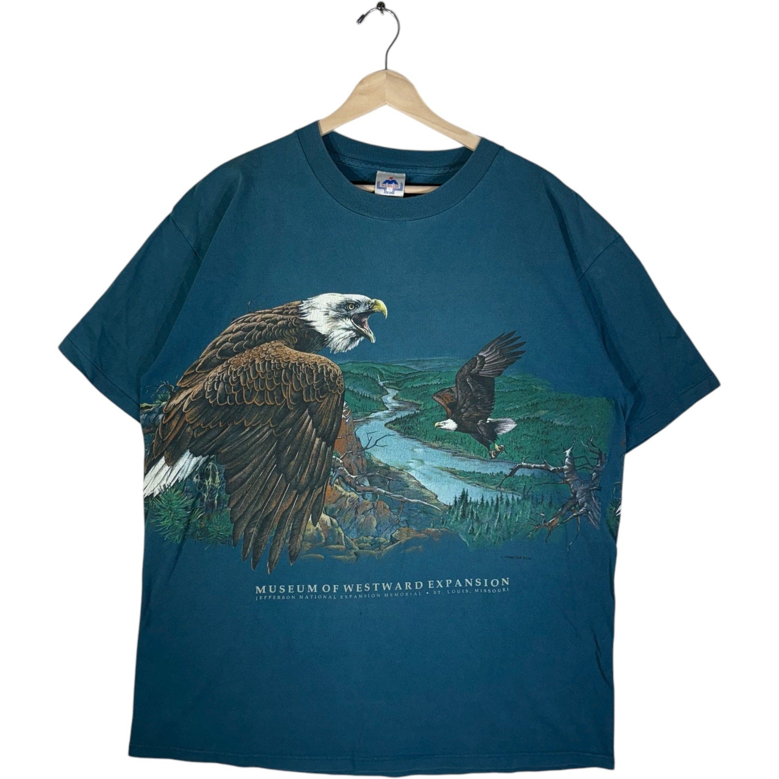 Vintage Museum of Westward Expansion Eagle Nature Tee