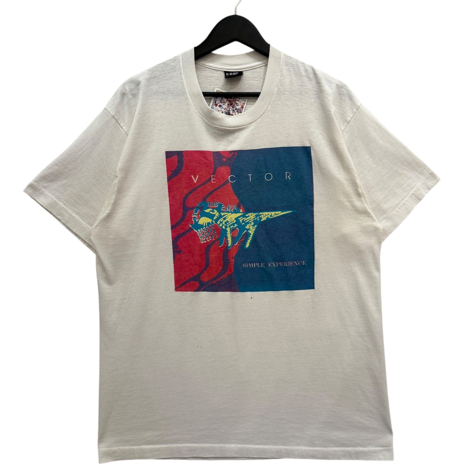 Vintage Vector Simple Experience Album Tee