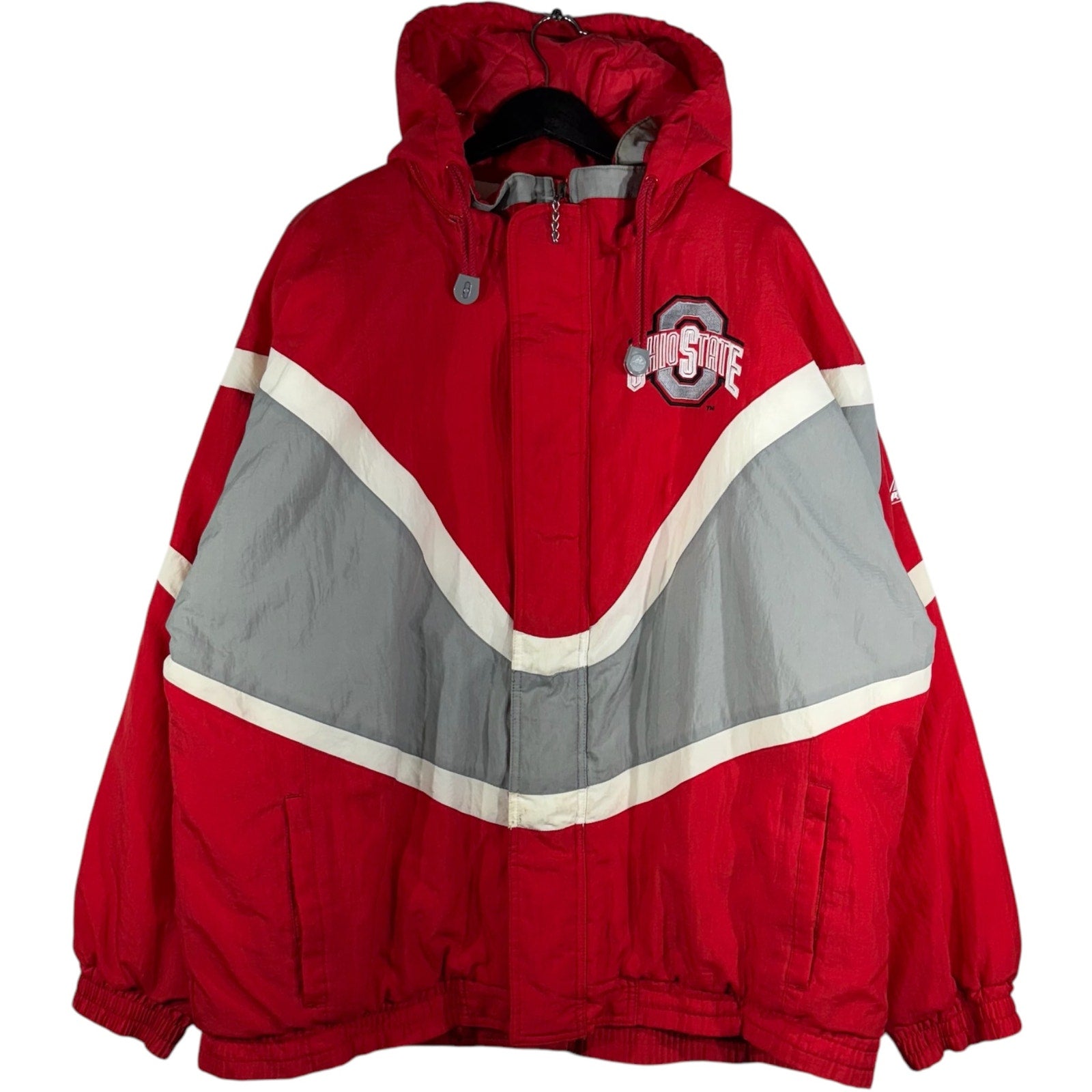 Vintage Apex One Ohio State University Buckeyes Puffer Jacket 90s